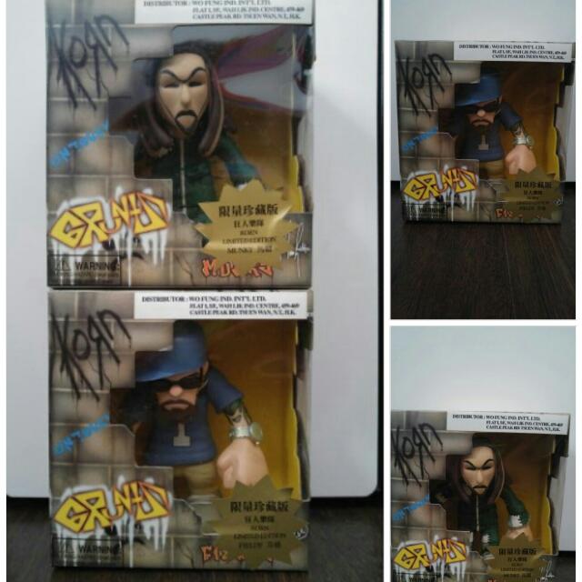GRUNTS Korn Untouchables Munky Fieldy Limited Edition, Hobbies & Toys ...