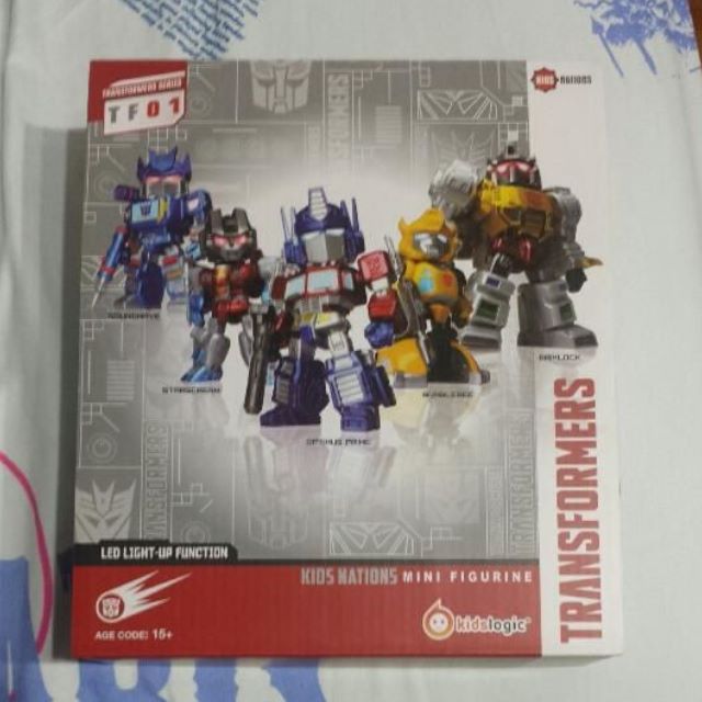 Kid Nations TF01 - Transformers (Set Of 5), Hobbies & Toys, Toys ...