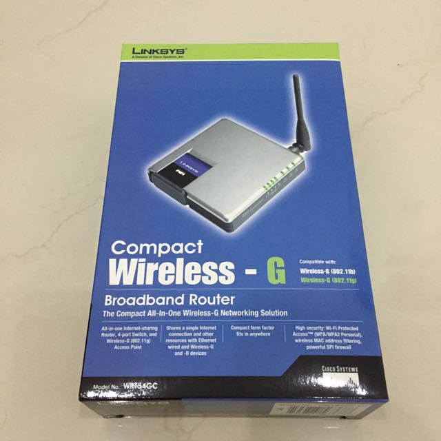 Linksys Wireless Broadband Router, Computers & Tech, Parts ...