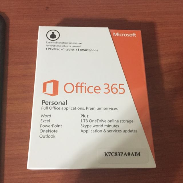 Microsoft Office 365 Personal, Computers & Tech, Parts & Accessories ...