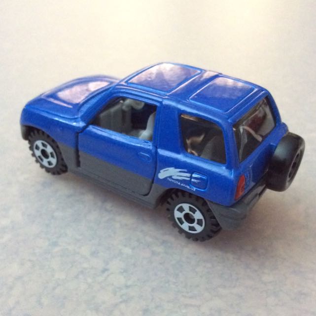Tomica Red Tomy Label No24 Toyota RAV4 Blue Tomy Car, Hobbies & Toys ...