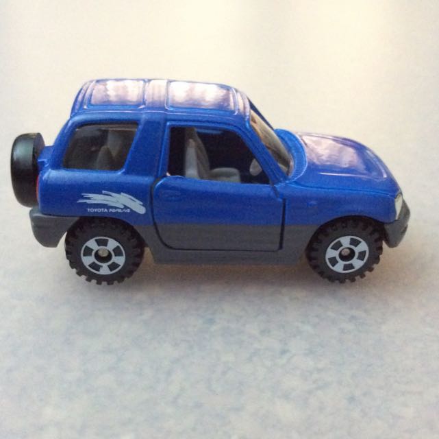 Tomica Red Tomy Label No24 Toyota RAV4 Blue Tomy Car, Hobbies & Toys ...
