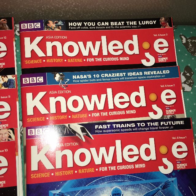 全新＞BBC英國 知識英語雜誌 BBC knowledge (共6本不拆售)｜留學書籍雜誌、增強英文能力、雅思IELTS閱讀, 電腦及科技產品 ...