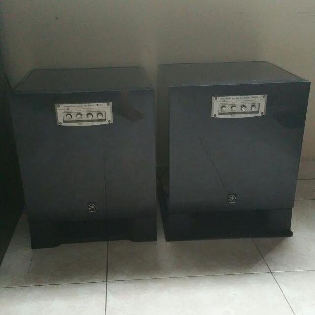 (Reserved)Dual Yamaha Yst Sw315 Subwoofer, Everything Else on Carousell
