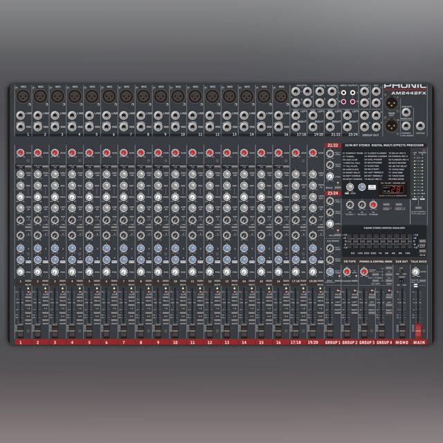 Phonic AM2442FX, Hobbies & Toys, Music & Media, Musical Instruments on ...