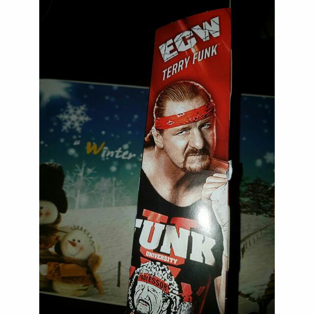 WWE@ECW HARDCORE LEGEND TERRY FUNK FIGURE RARE**, Hobbies & Toys, Toys ...