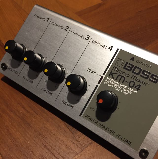 Boss Micro Mixer KM-04, Hobbies & Toys, Music & Media, Music ...