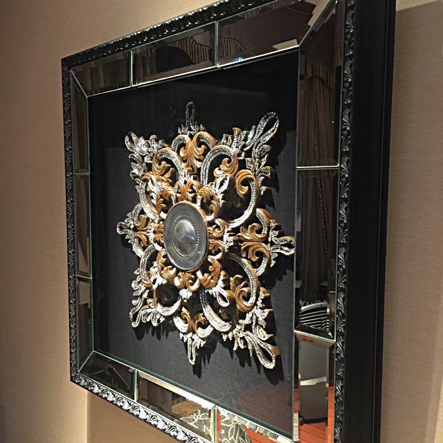 infinity mirror art piece, Furniture & Home Living, Home Decor, Mirrors ...