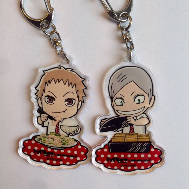 [PAIRS] Yaku Lev Animate Cafe Keychain, Hobbies & Toys, Memorabilia ...