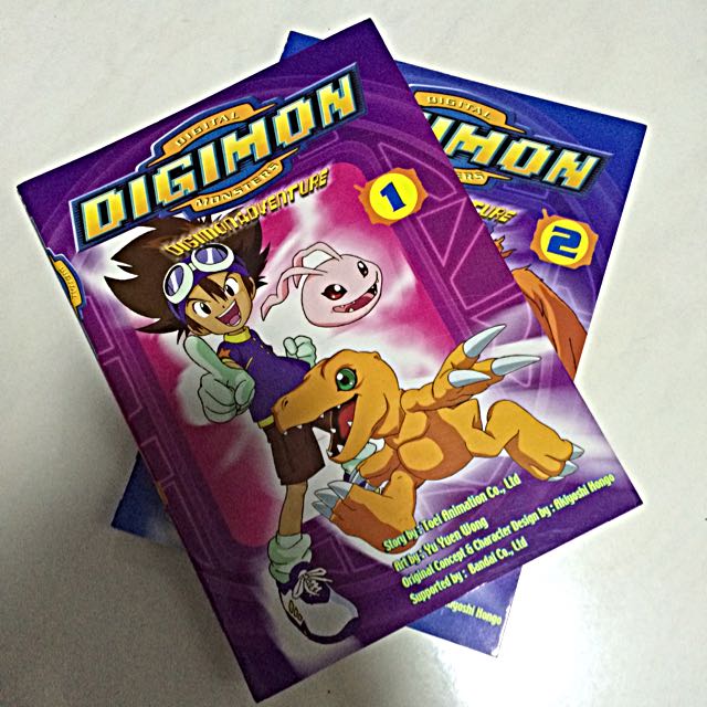 Digimon Adventure Vol. 1-2, Hobbies & Toys, Books & Magazines, Comics ...