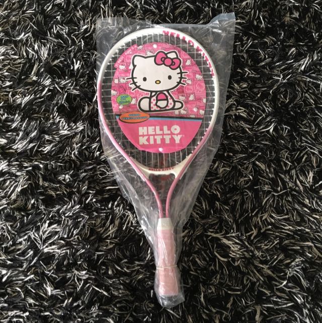 Hello Kitty Junior Tennis Racquet, Sports Equipment, Sports & Games ...
