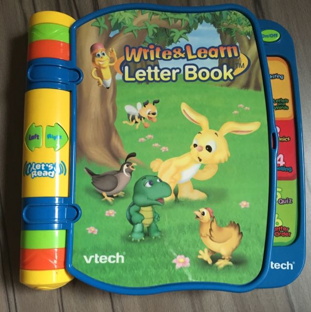 Vtech Letter Book, Hobbies & Toys, Books & Magazines, Children's Books ...