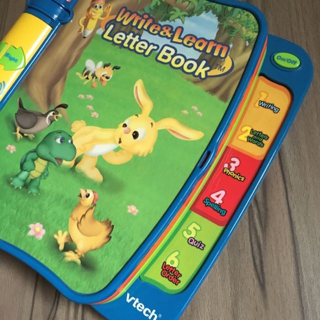 Vtech Letter Book, Hobbies & Toys, Books & Magazines, Children's Books ...