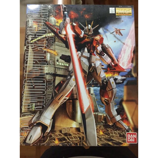 BANDAI MG SWORD IMPULSE GUNDAM, Hobbies & Toys, Toys & Games on Carousell