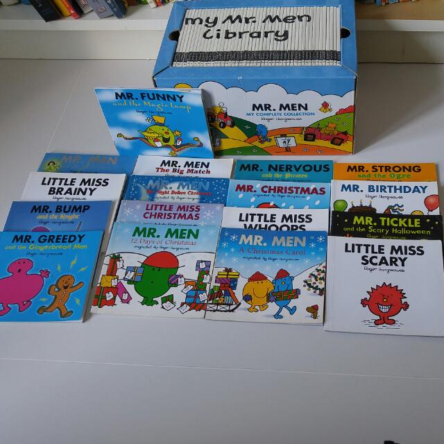 Mr Men Library Boxset, Hobbies & Toys, Books & Magazines, Fiction & Non ...