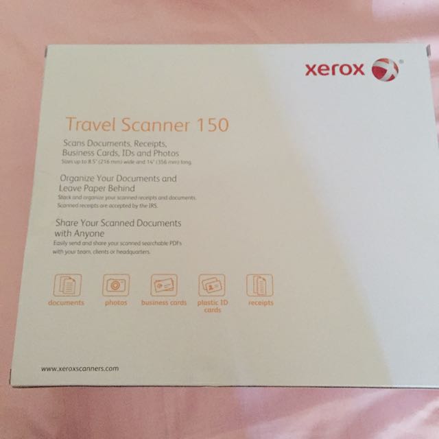 Xerox Travel Scanner 150, Computers & Tech, Parts & Accessories ...