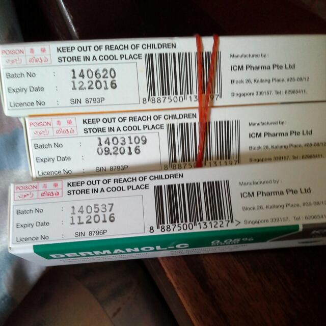 Dermanol-c Cream, Beauty & Personal Care, Face, Face Care on Carousell