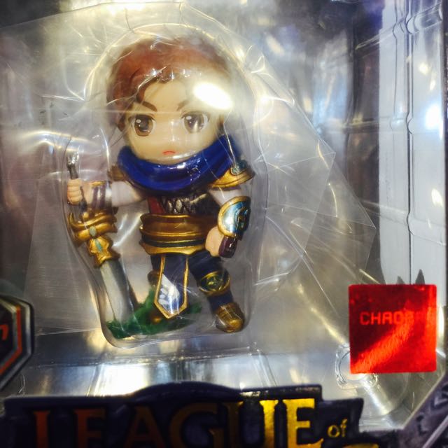 League Of Legends Mini Garen Figurine, Hobbies & Toys, Toys & Games on ...