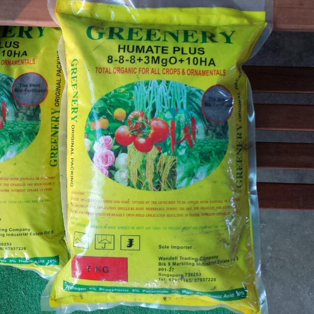 Plant Nutrition - Humate Plus 5kg, Furniture & Home Living, Gardening ...