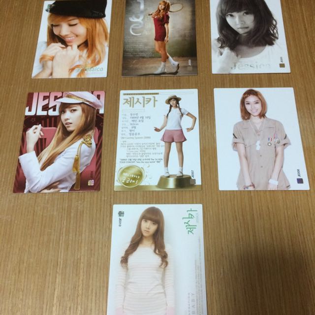 SNSD Girls' Generation Trading Cards (Jessica), Hobbies & Toys ...