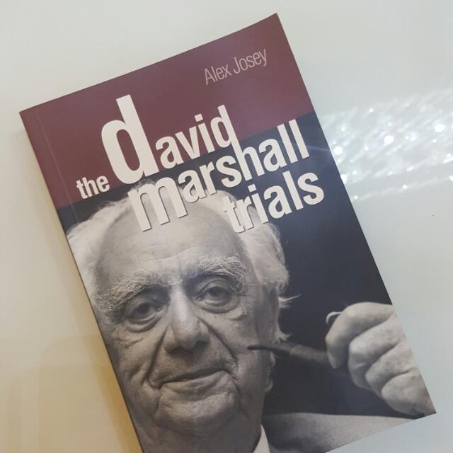The David Marshall Trials, Books & Stationery on Carousell