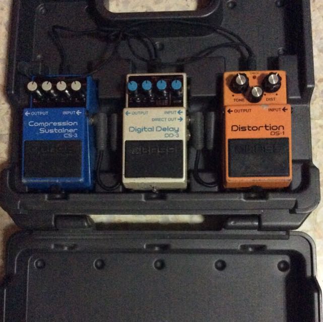 Three Boss Stomp Box, Hobbies & Toys, Music & Media, Music Accessories ...