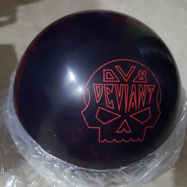 DV8 Deviant 15lbs Bowling Ball, Sports Equipment, Sports & Games ...