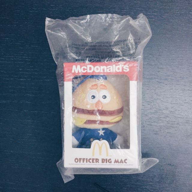 McDonald's Officer Big Mac, Hobbies & Toys, Toys & Games on Carousell