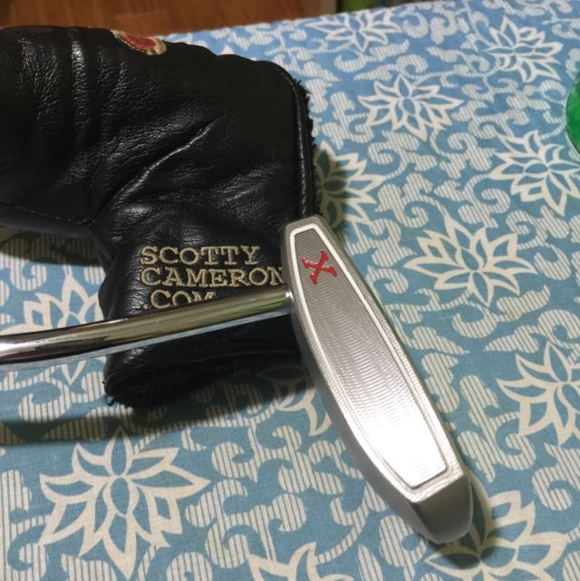 Scotty cameron X Red Dot Putter, Sports Equipment, Sports & Games, Golf ...