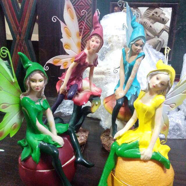 (Reserved) Set Of Pixie Figurines, Hobbies & Toys, Toys & Games on ...