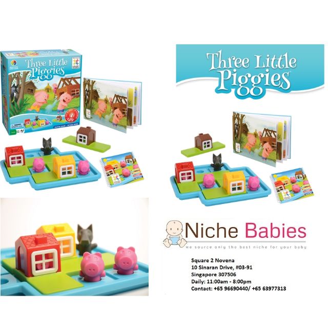 SMART GAMES Three Little Piggies!, Hobbies & Toys, Toys & Games on ...