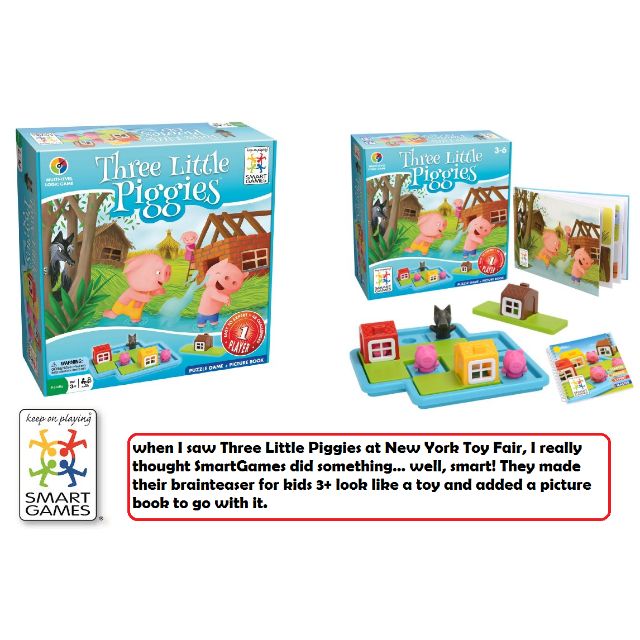 SMART GAMES Three Little Piggies!, Hobbies & Toys, Toys & Games on ...