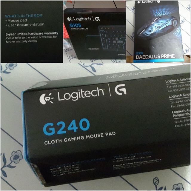 Logitech Gaming Set, Computers & Tech, Parts & Accessories, Networking ...