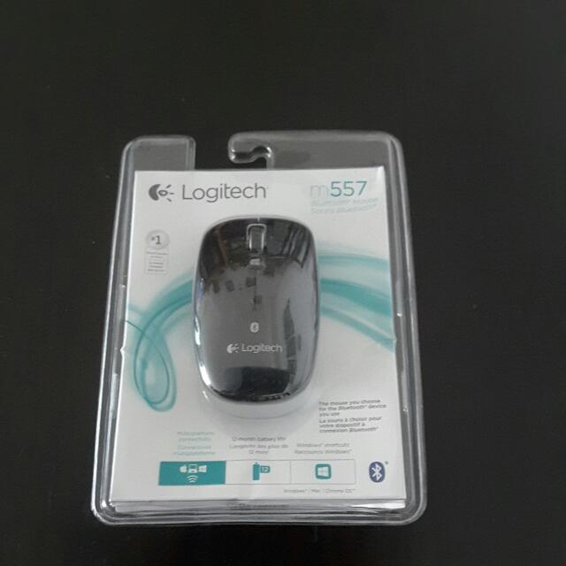 Logitech M557 Bluetooth Mouse, Computers & Tech, Parts & Accessories, Networking on Carousell