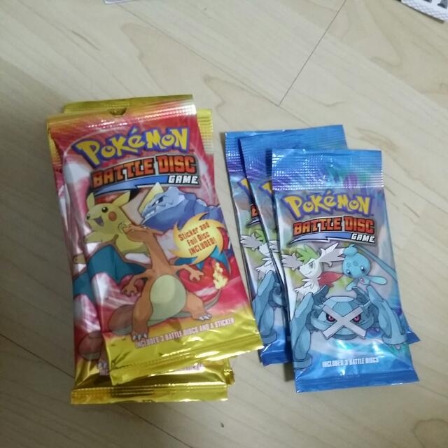 Pokemon Battle Disc Game, Hobbies & Toys, Toys & Games on Carousell