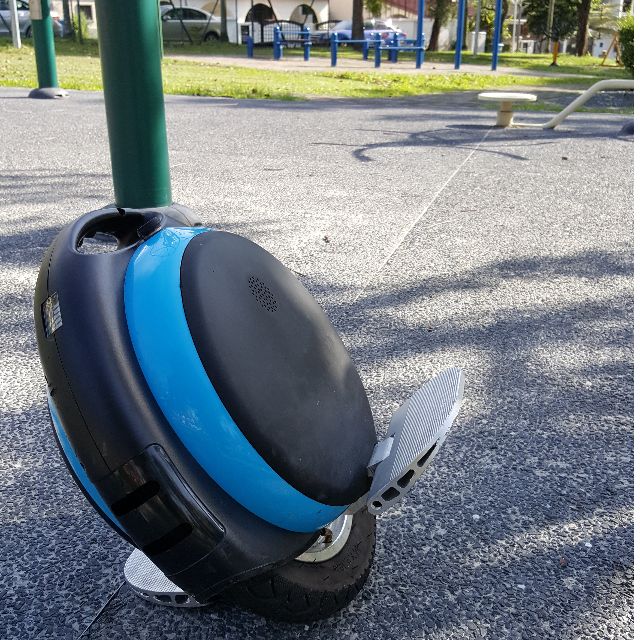 Rare 540wh Uni-Wheel XR-6 Electric Unicycle, Sports Equipment, Bicycles ...