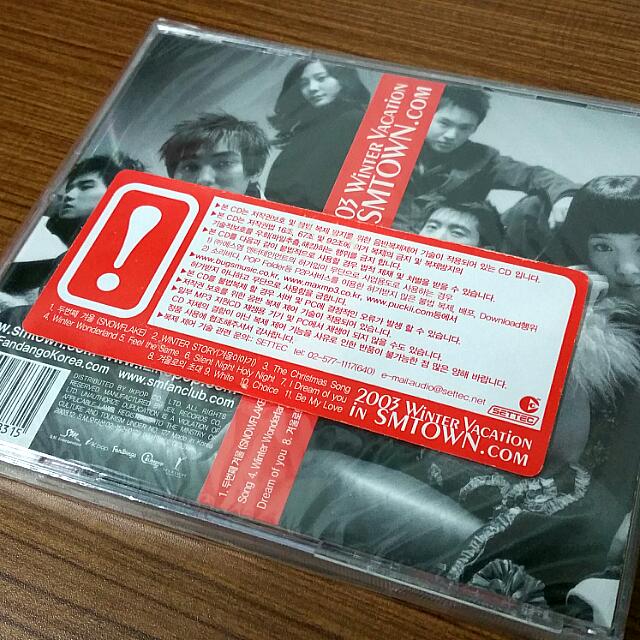 SMTOWN Winter Vacation 2003, Hobbies & Toys, Memorabilia & Collectibles, K-Wave on Carousell