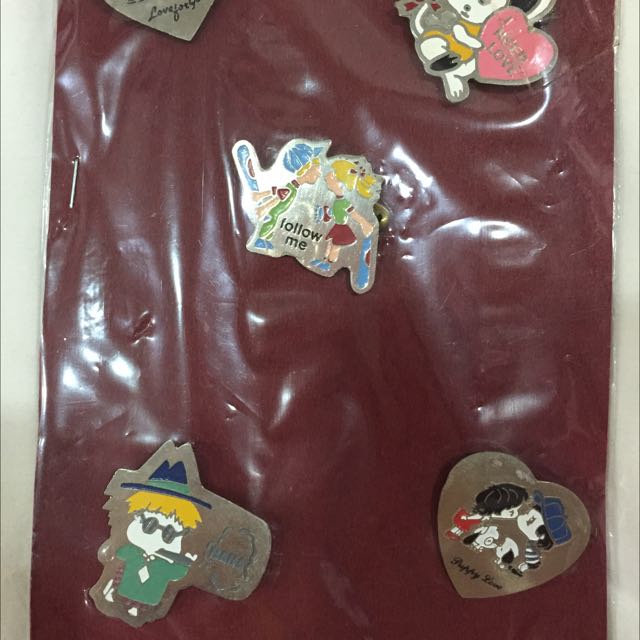 Vintage Snap Pin Metal Badges, Hobbies & Toys, Collectibles ...