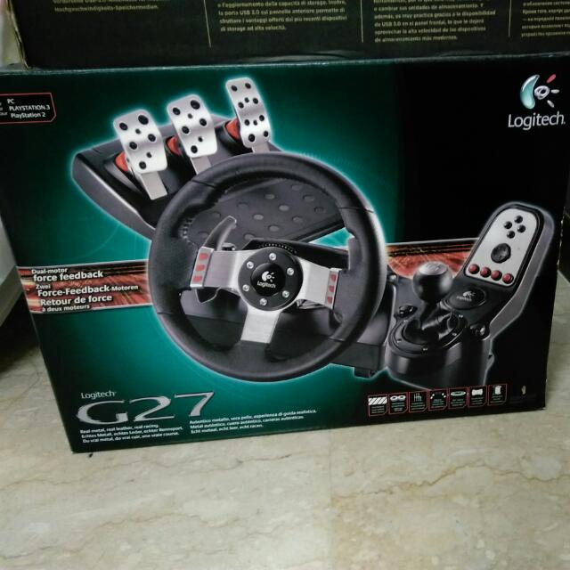 Logitech G27 Wheel, Computers & Tech, Parts & Accessories, Cables ...