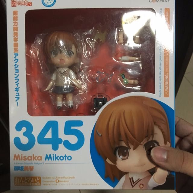 Misaka Mikoto Nendoroid #345, Hobbies & Toys, Toys & Games on Carousell