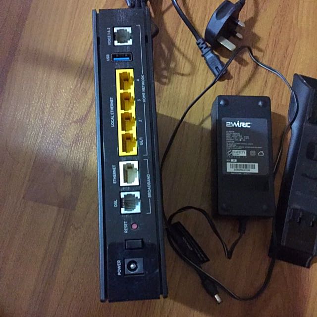 SingTel 2wire Modem Router 5012NV, Computers & Tech, Parts ...