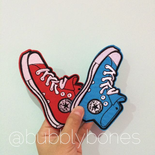 Converse Patches, Hobbies & Toys, Stationery & Craft, Art & Prints on ...