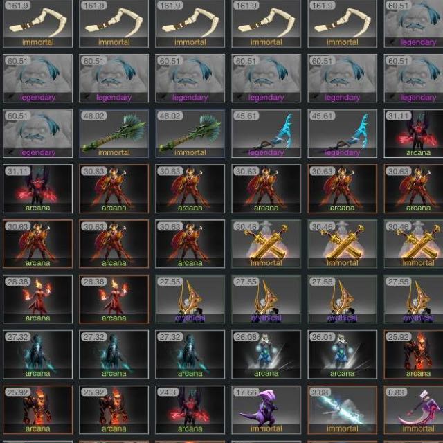 Dota 2 Items ( Arcana, Immortal, etc ), Hobbies & Toys, Toys & Games on ...