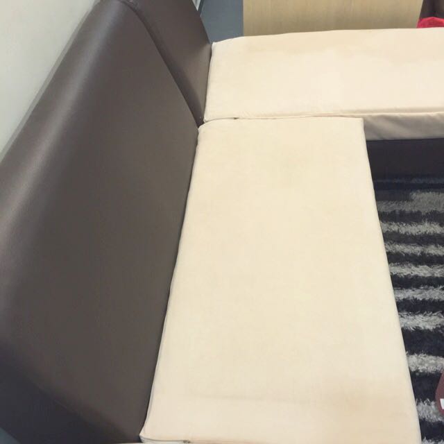 'L' Shape Sofa (Reserved), Furniture & Home Living, Furniture, Sofas on ...