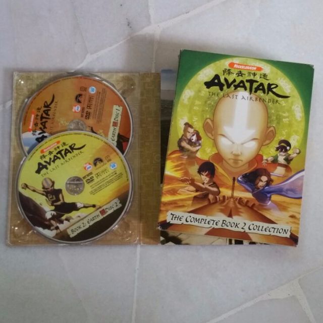 Nickelodeon AVATAR The Last Airbender The Complete Book 1, 2, 3 ...