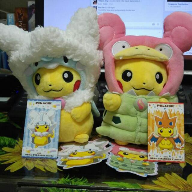 Poncho Pikachu Plush From Pokemon Center Japan, Hobbies & Toys, Toys ...