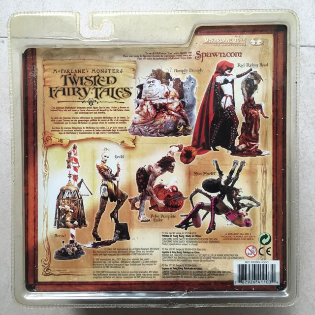 Spawn (Red Riding Hood), Hobbies & Toys, Toys & Games on Carousell