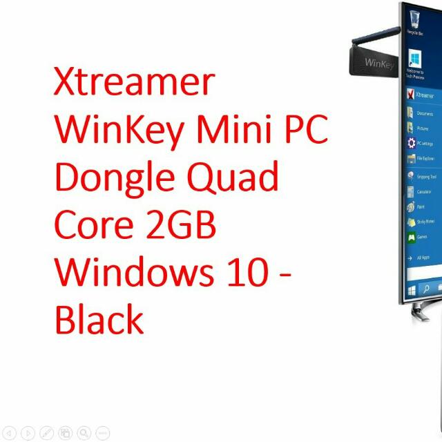 Xtreamer Winkey Windows 10 Dongle PC, Electronics on Carousell