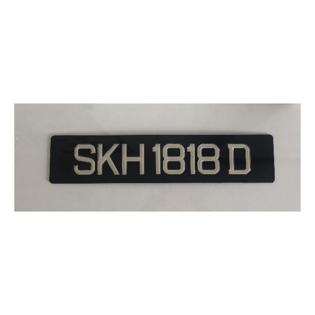 Auspicious Bided Car Number Plate, Car Accessories on Carousell