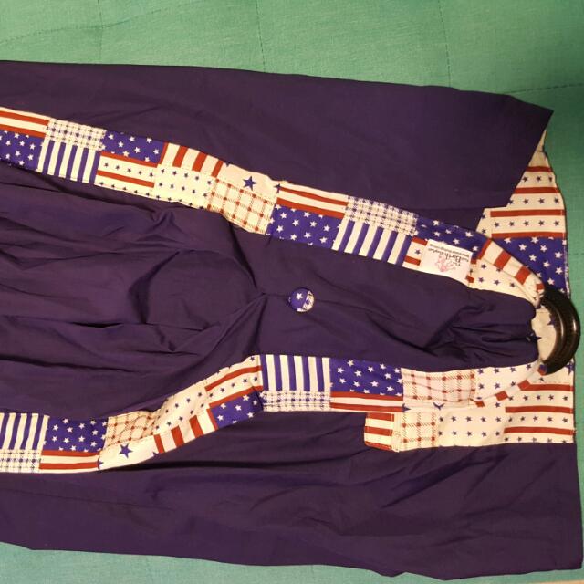 Basic Cotton Flag Stars Navy Sling, Babies & Kids, Babies & Kids ...